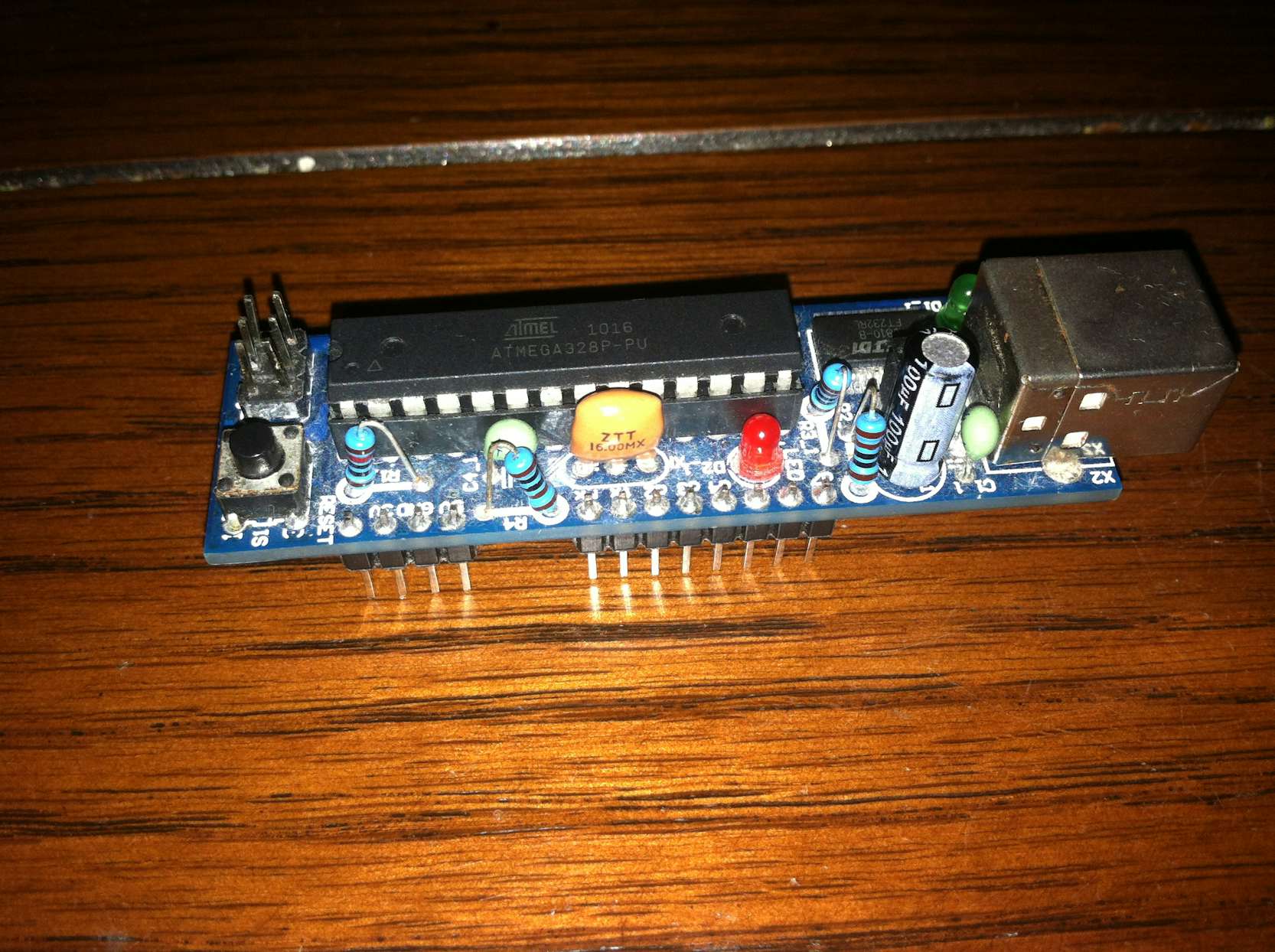 Breadboarding Boarduino - Xodus Tech