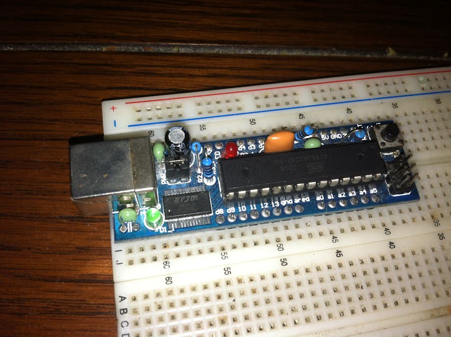 Breadboarding Boarduino - Xodus Tech