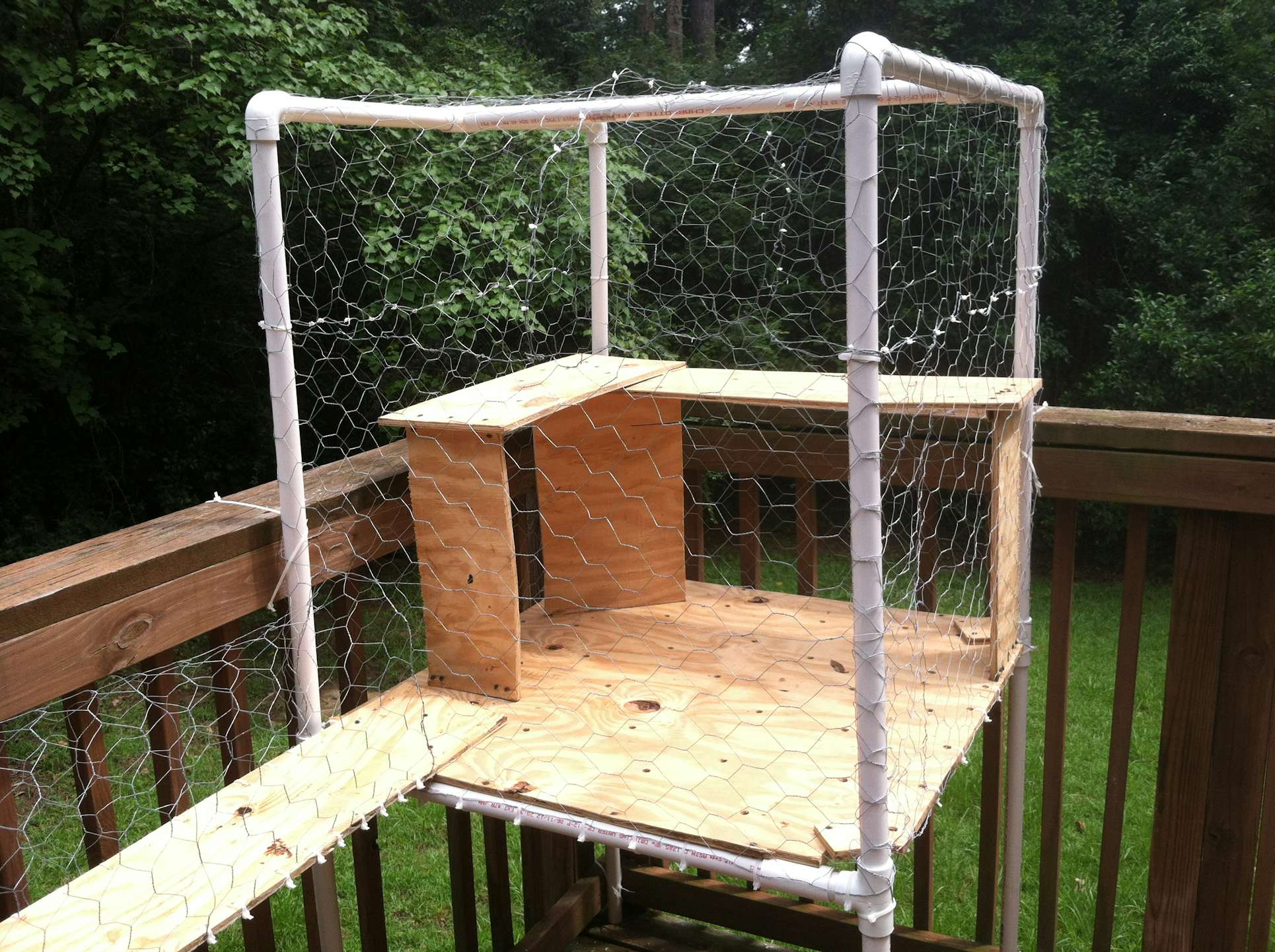 Outside Cat Enclosure - Xodus Tech