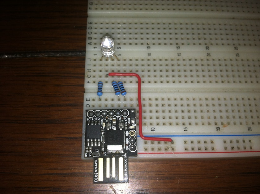 Breadboarding Digispark - Xodus Tech
