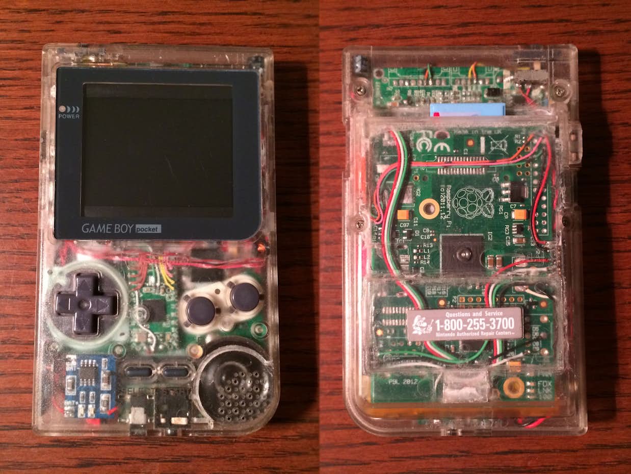 Raspberry Pi Gameboy Pocket - Xodus Tech